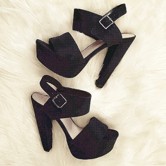 Speed Limit 98 | Shoes | Speed Limit 98 Dark Navy Blue Faux Suede ...